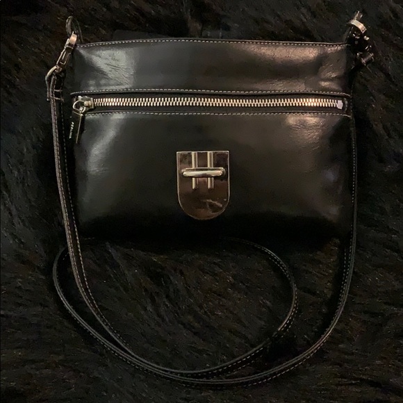 Perlina | Bags | Perlina New York Genuine Leather Crossbody Bag | Poshmark